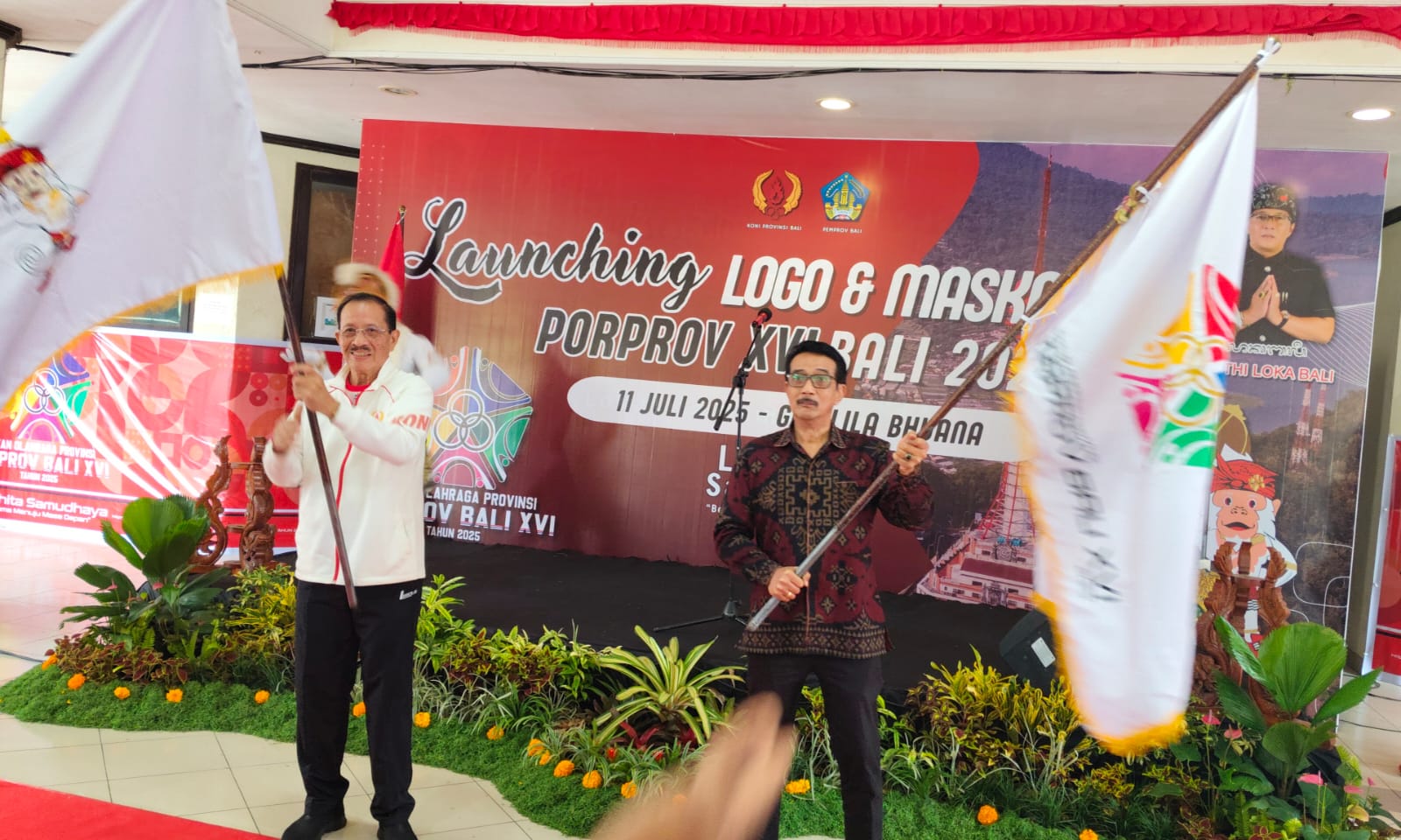 KONI Bali Luncurkan Logo dan Maskot Porprov 2025 - BBO